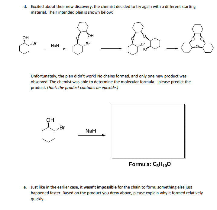 Solved 2. Intermolecular vs. Intramolecular Substitution:s A | Chegg.com