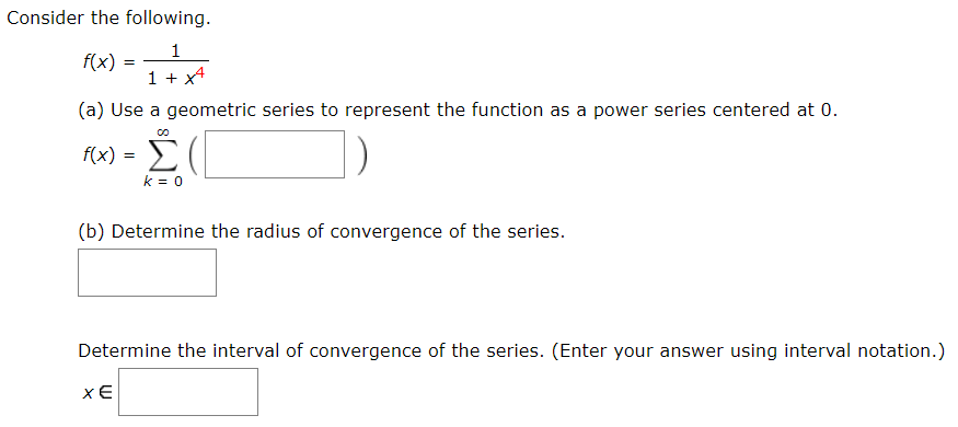 Solved Find the radius of convergence of the power series. | Chegg.com