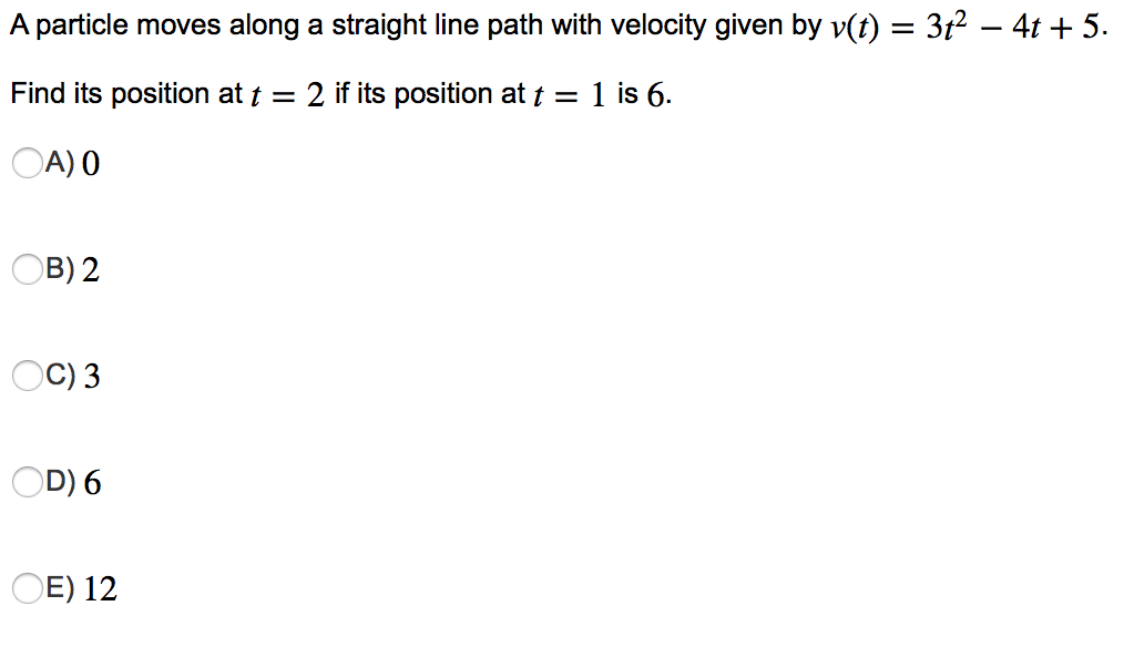 Solved A particle moves along a straight line path with | Chegg.com