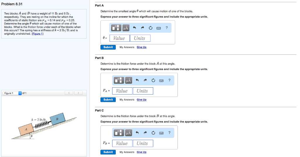 Solved Problem 8.31 Part A Determine the smallest angle θ | Chegg.com