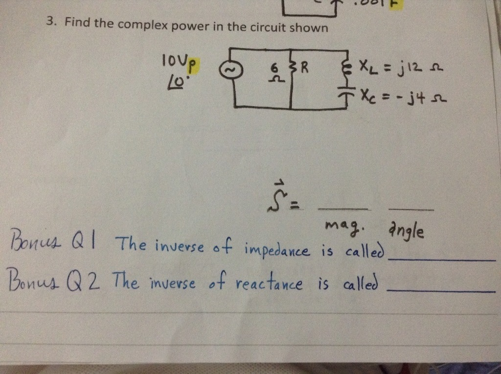 Solved Find the complex power in the circuit shown The | Chegg.com