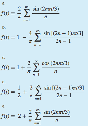 (Get Answer) - Calculate the Fourier series of the following function given on...| Transtutors