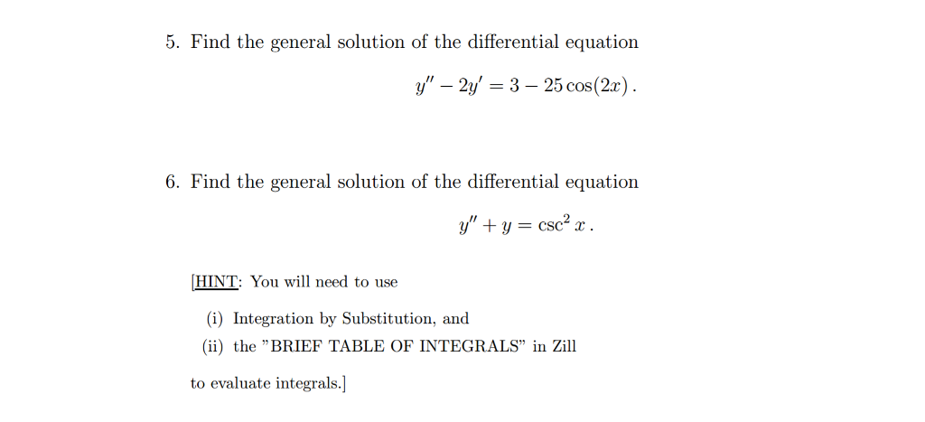 Solved Find the general solution of the differential | Chegg.com
