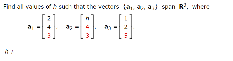 Solved How to you find the values of h step by step? | Chegg.com