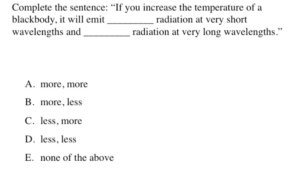 Solved Complete the sentence: "If you increase the | Chegg.com