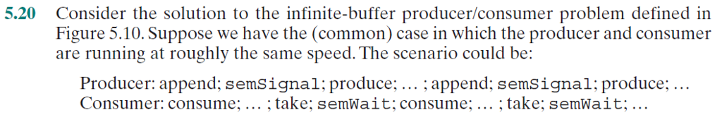 5.20 Consider the solution to the infinite-buffer | Chegg.com