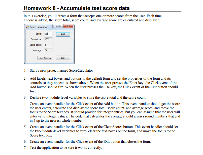 Solved In this exercise, you'll create a form that accepts | Chegg.com