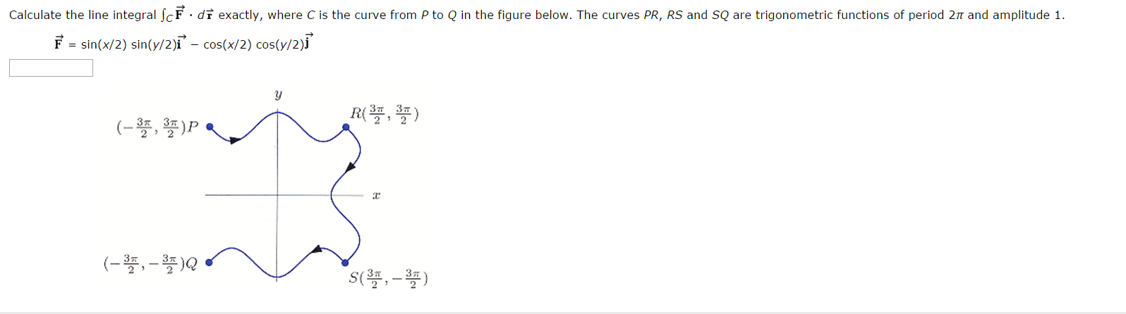 Calculate the line integral integrate C F . dr | Chegg.com Calculate the line integral integrate C F . dr | Chegg.com