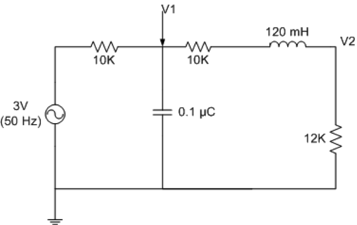 Solved Calculate the theoretical voltage at each node of the | Chegg.com