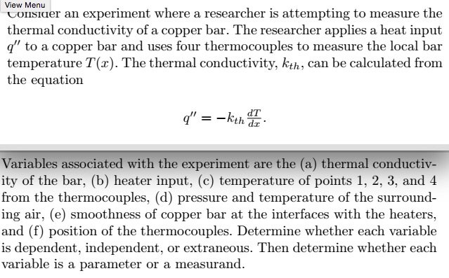 Solved Consider an experiment where a researcher is | Chegg.com