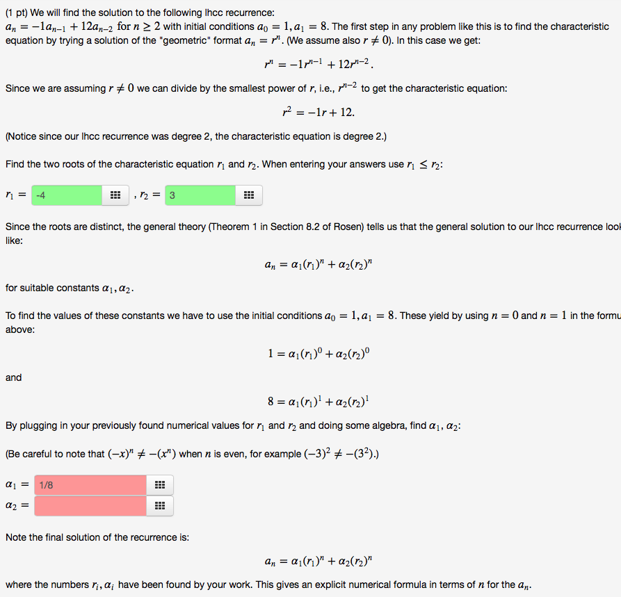 Solved I understadn how to find r values, but I can not | Chegg.com