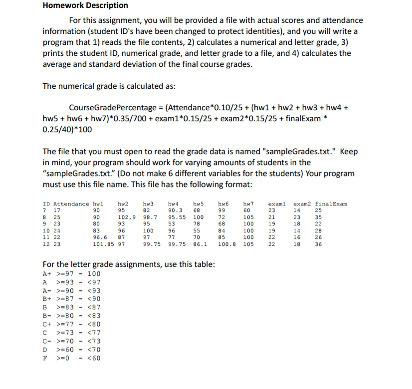 Solved Write a program that 1) reads the file contents, 2) | Chegg.com
