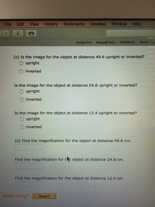 Solved Raiderlink Wepa Tech WeBwork w Need Help? Read It -15 | Chegg.com