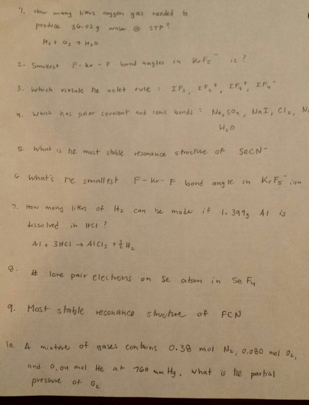 Solved How many liters oxygen gas needed to produce 36.02 g | Chegg.com