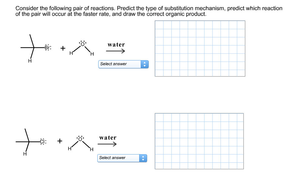 Solved Consider the following pair of reactions. Predict the | Chegg.com