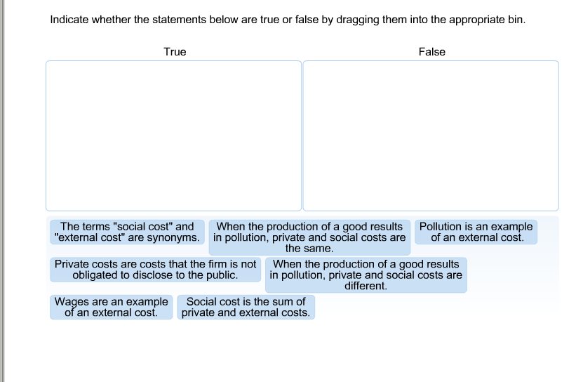 Solved Indicate whether the statements below are true or | Chegg.com