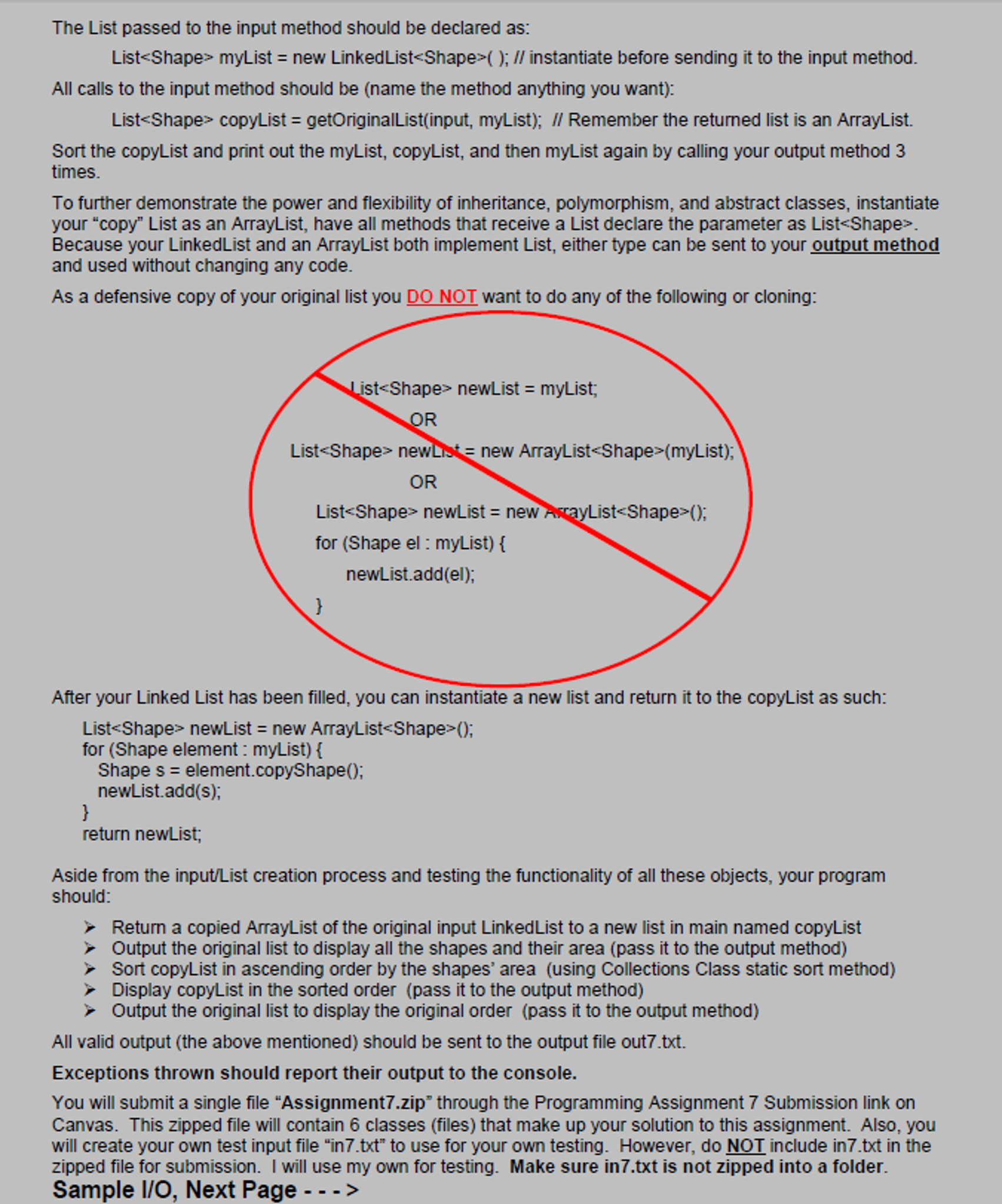 Solved DETAILS You will create 3 shape classes (Circle, | Chegg.com