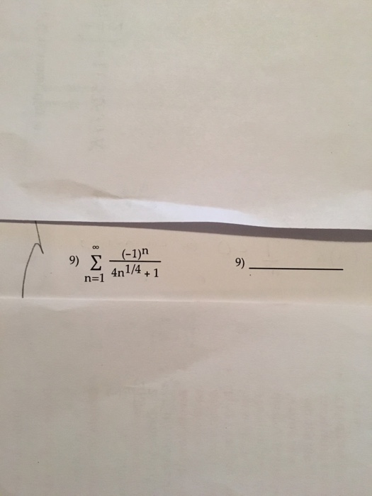 Determine Either Absolute Convergence Conditional