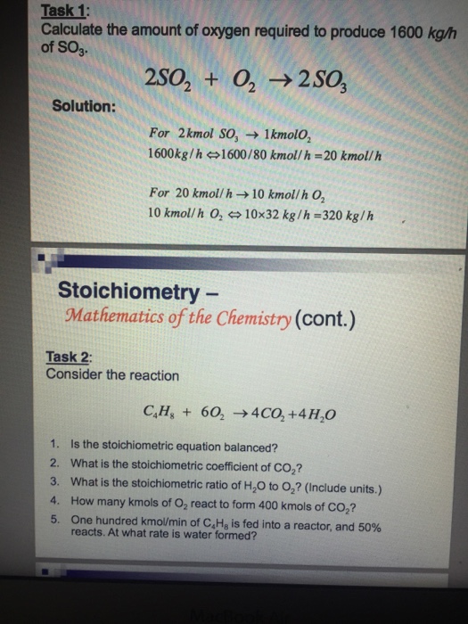 Solved Calculate the amount of oxygen required to produce | Chegg.com