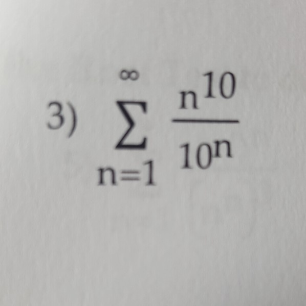 Solved 10 n=1 10n | Chegg.com
