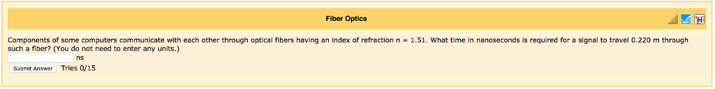Solved Fiber Optics Components of some computers communicate | Chegg.com