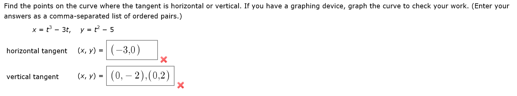 Solved Find the points on the curve where the tangent is | Chegg.com