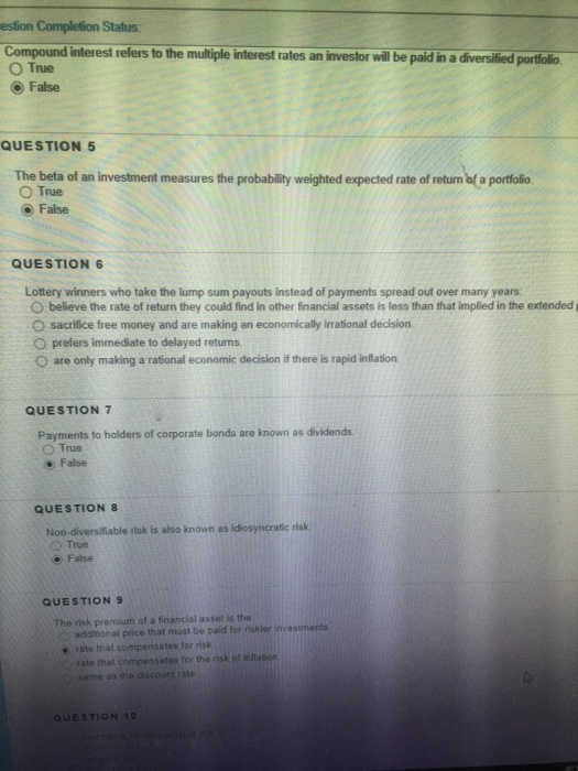 Solved Compound interest refers to the multiple interest | Chegg.com