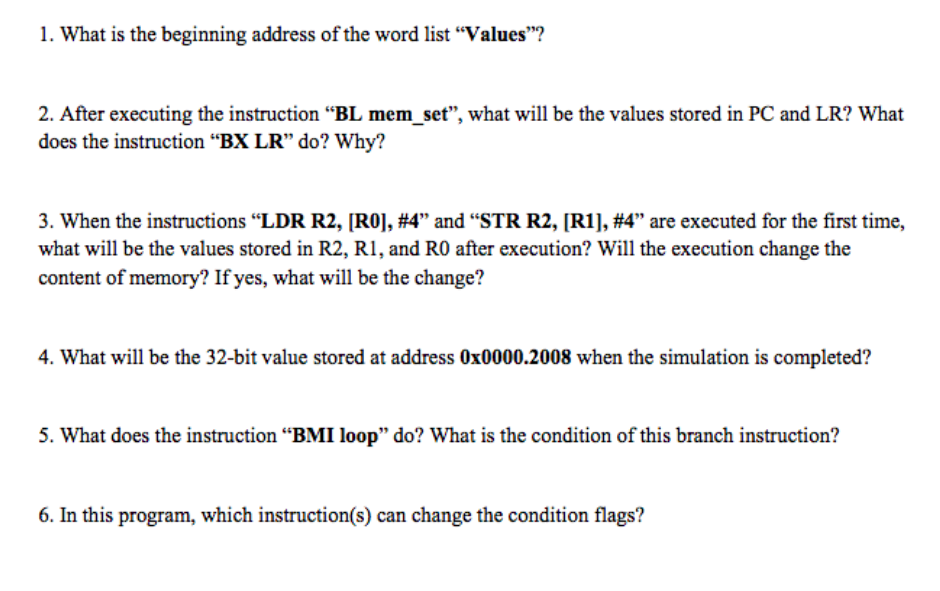 1 Assembler Directives Data Variables DATA 0x11, | Chegg.com