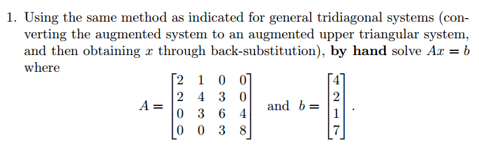 Solved Using the same method as indicated for general | Chegg.com