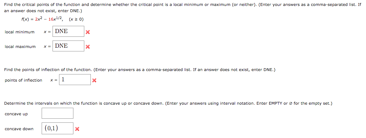 Solved Find The Critical Points Of The Function And