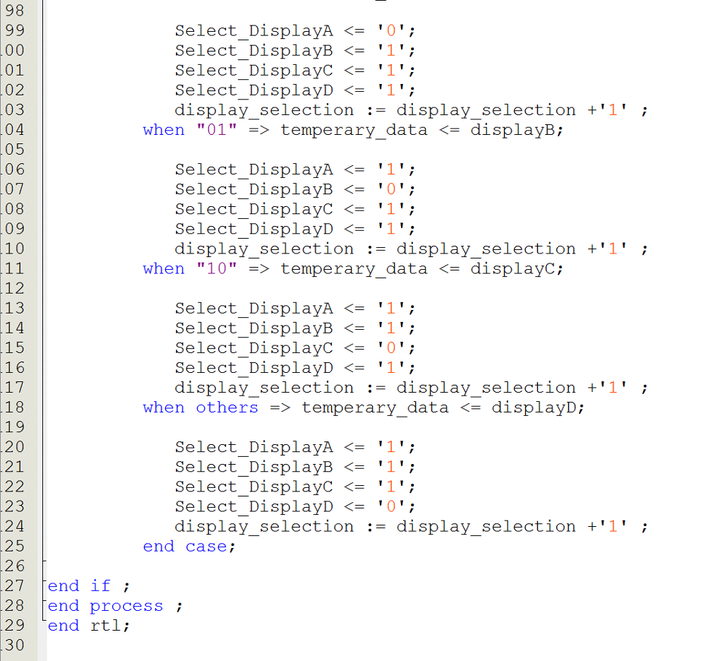 1 librar y ieee; 2 use ieee std logic 1164 all use | Chegg.com