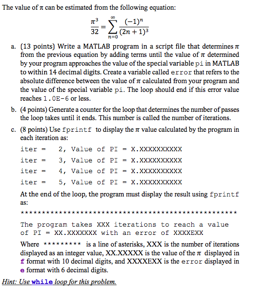 Solved The value of n can be estimated from the following | Chegg.com