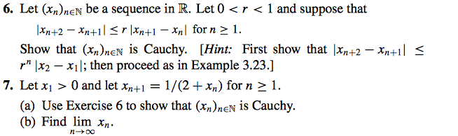 Solved Let (xn)n N be a sequence in R Let 0 Solved Let (xn)n N be a sequence in R Let 0
