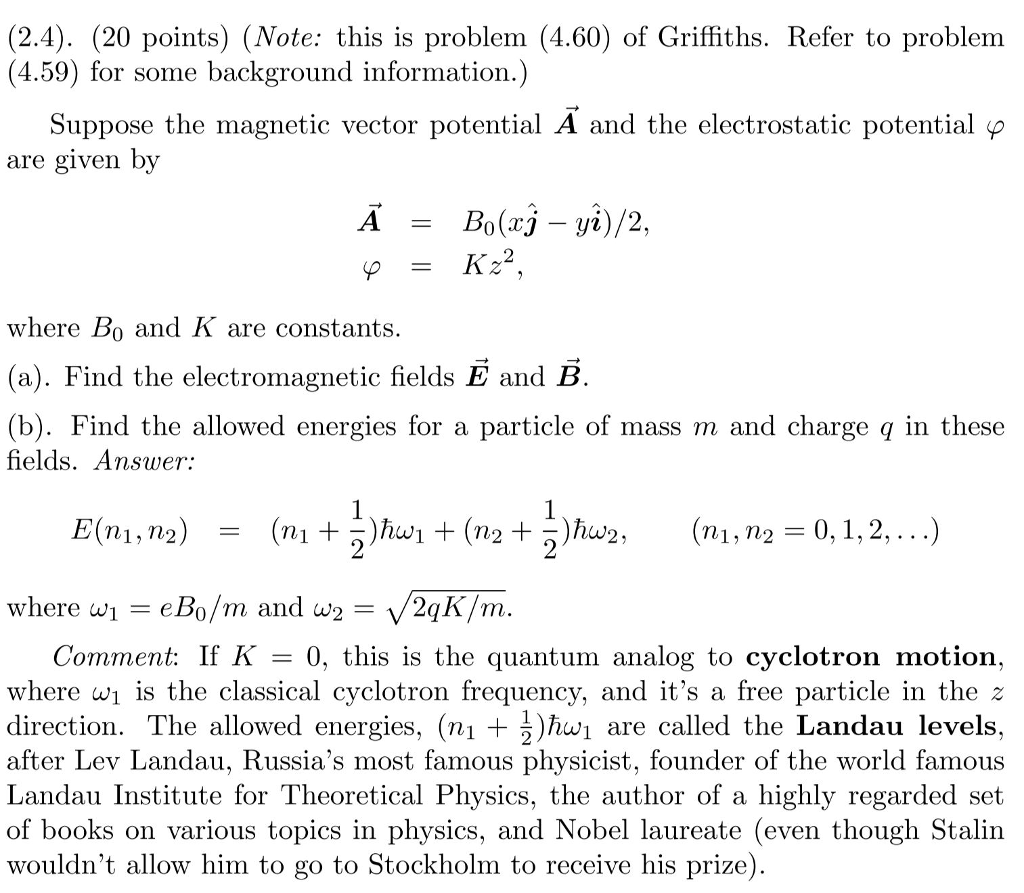 Solved 2 4 20 Points Note This Is Problem 4 60 Of Chegg