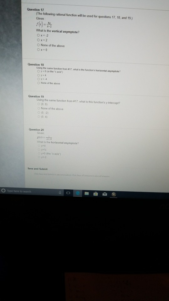 Solved Question 17 (The following rational function will be | Chegg.com