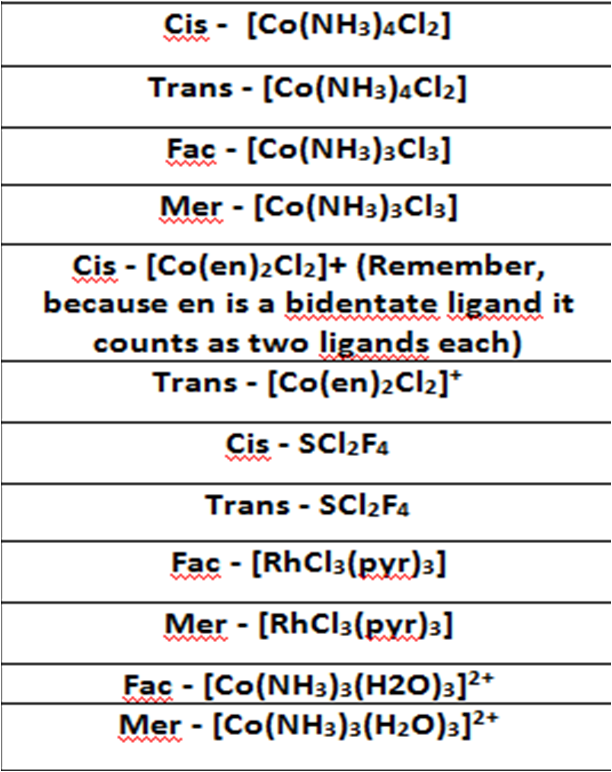 Solved Draw the structures of each isomer listed | Chegg.com