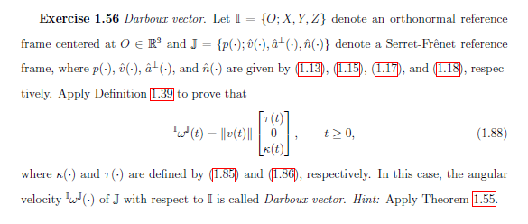 Solved Exercise 1.56 Darbour vector. Let I O; X,Y, Z} denote | Chegg.com