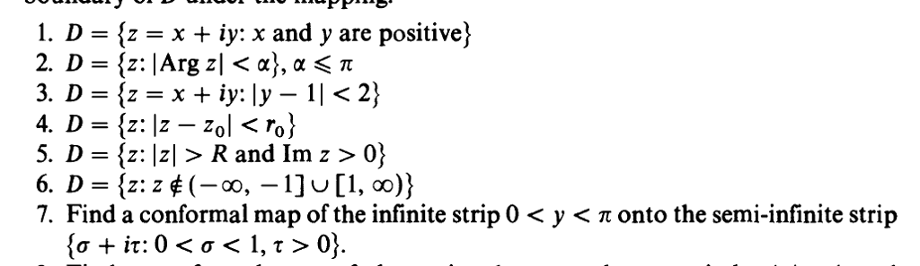 Complex ANALYSIS. Conformal mapping. Find a conformal | Chegg.com Complex ANALYSIS. Conformal mapping. Find a conformal | Chegg.com