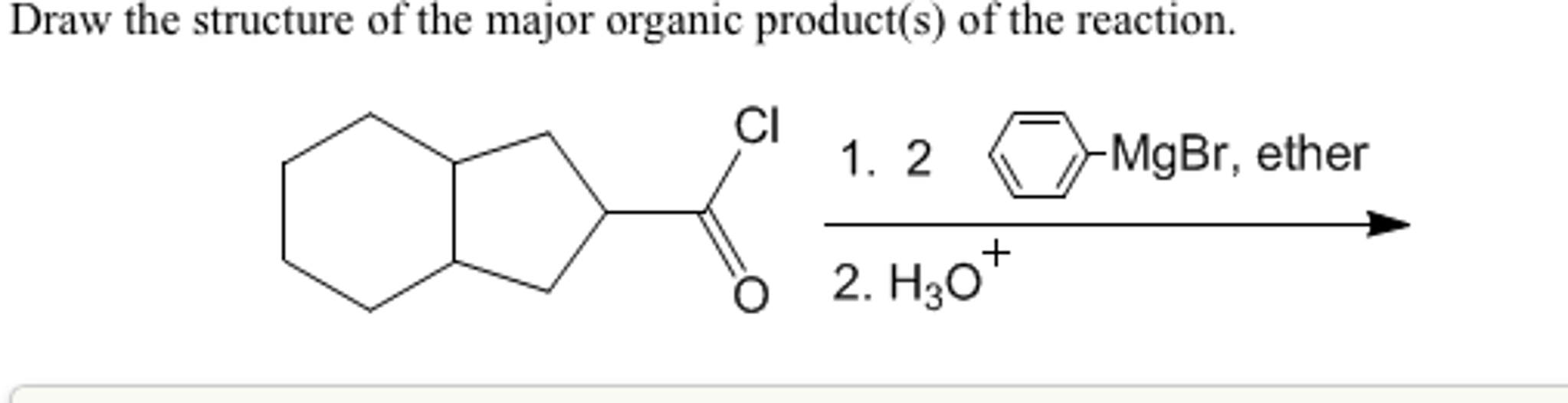 Solved Draw the structure of the major organic product(s) of | Chegg.com