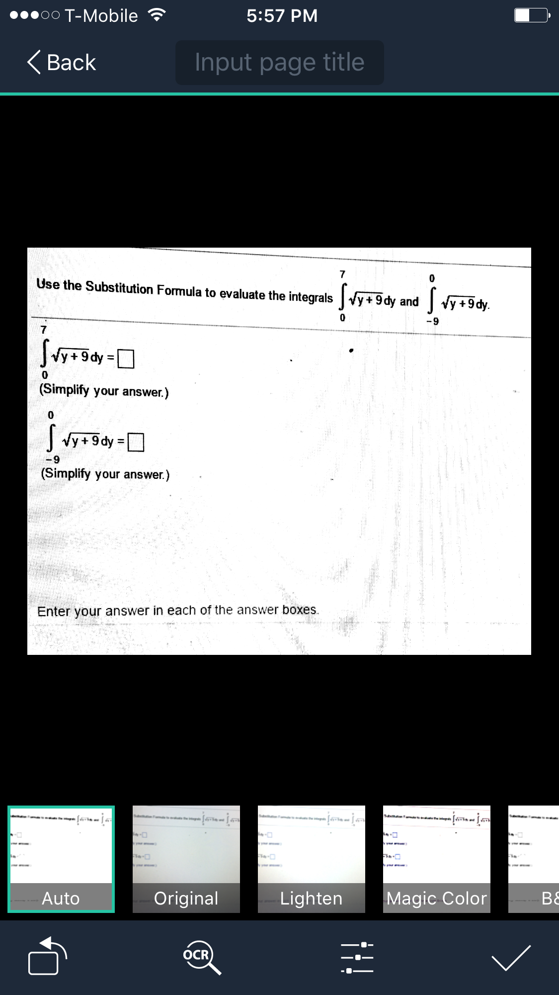 Solved Use the Substitution Formula to evaluate the | Chegg.com