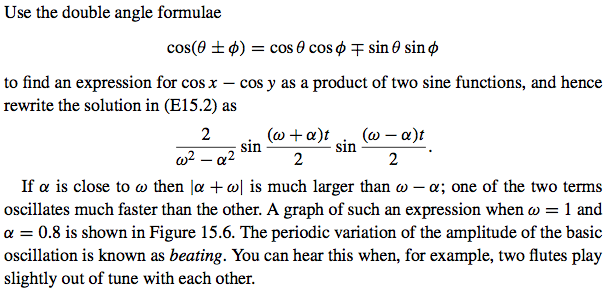 Use the double angle formulae cos(theta phi) = cos | Chegg.com