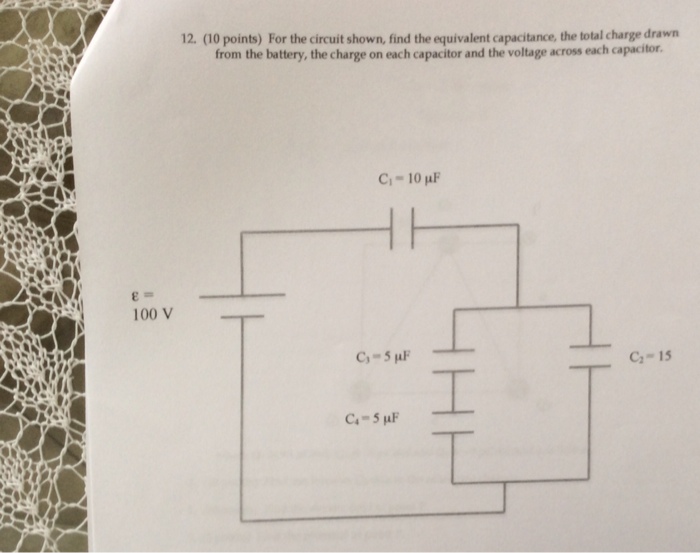 Solved For the circuit below, find the equivalent | Chegg.com