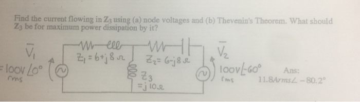 Solved SOLVE THIS WITH NODE VOLTAGE MATRIX, CONVERT | Chegg.com