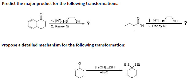 Solved Predict the major product and propose a detailed | Chegg.com