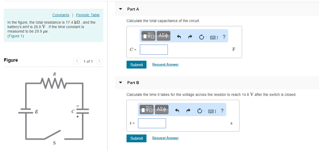 Solved Part A Constants | Periodic Table Calculate the total | Chegg.com