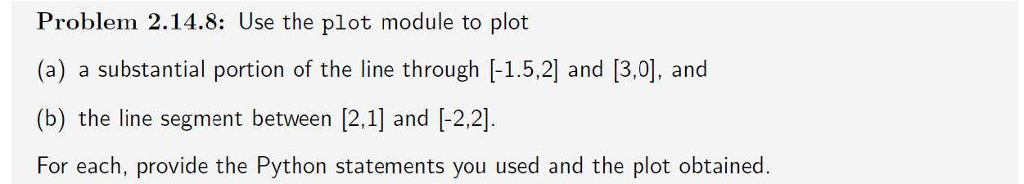 Solved Python 3 Plot is not user defined. Matplotlib can be | Chegg.com