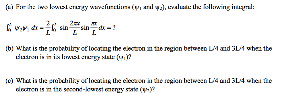 Solved Consider an electron in a one-dimensional | Chegg.com