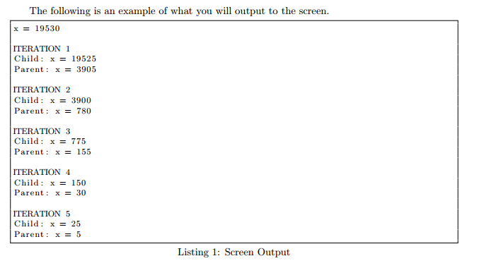 Solved Redo lab 5, but now use only the signal mechanism | Chegg.com