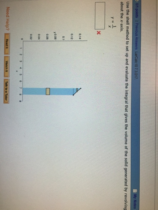 Solved Use the shell method to set up and evaluate the | Chegg.com