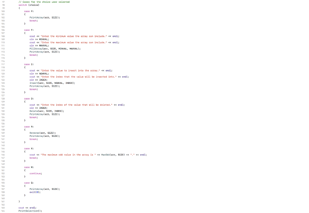 Solved I'm stuck on the following code where I am trying to | Chegg.com